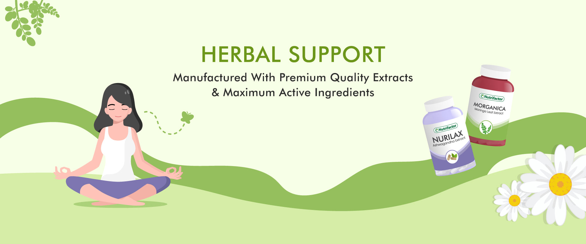 Herbal Support |100% Organic Herbal Supplements in Pakistan | Nutrifactor