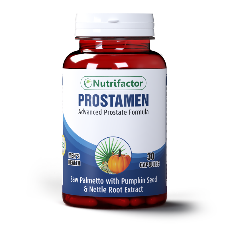 Nutrifactor’s Prostamen contains extracts of Saw Palmetto, Nettle Root ...