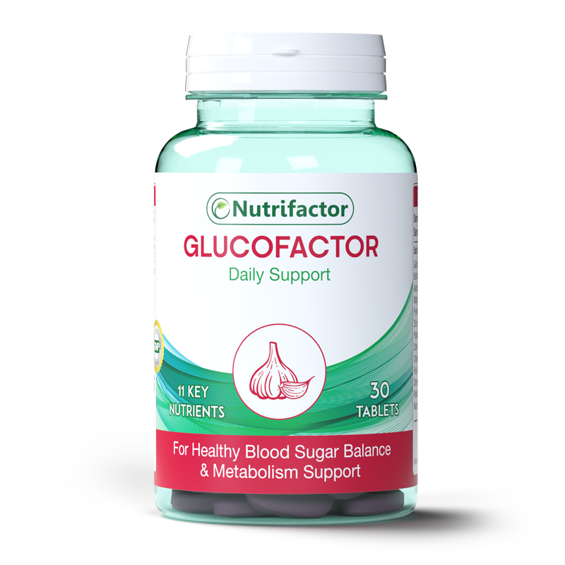 Nutrifactor | Glucofactor is a Natural Blood Sugar Support
