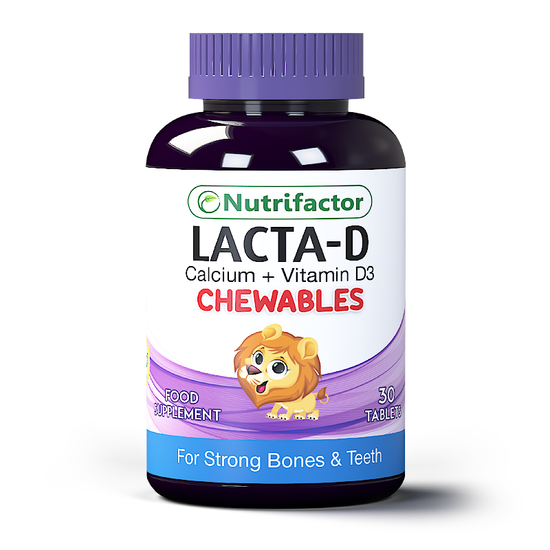 Nutrifactor | Lacta D Support Strong Bones and Teeth Health in Children