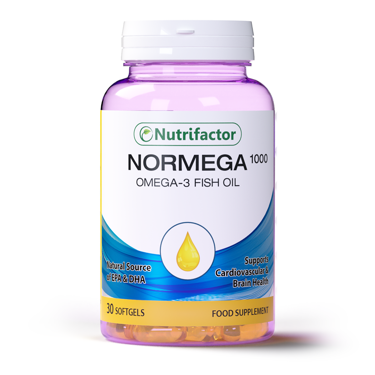 Normega 1000 are fish oil softgels with controlled odor and maximum ...
