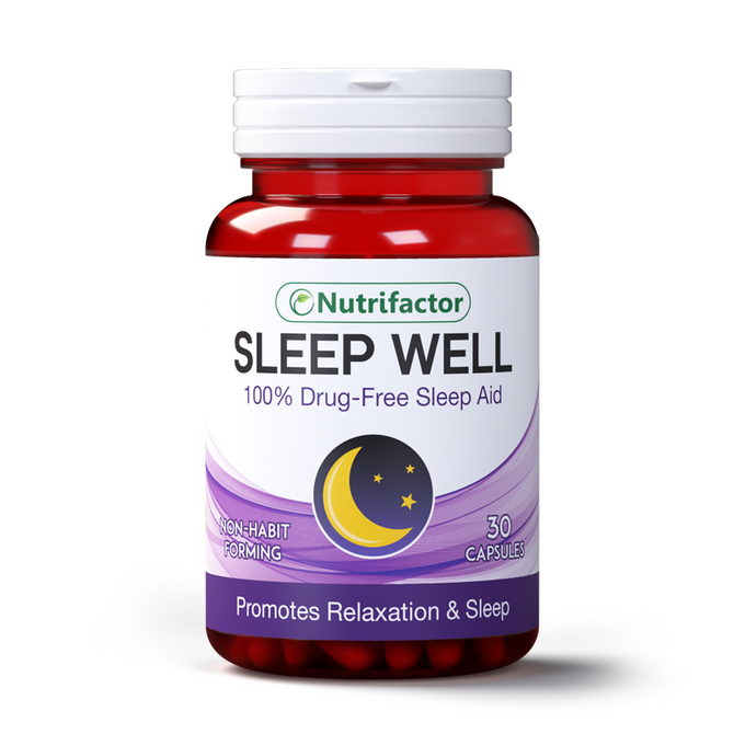 Nutrifactor Sleep Support Supplements For Stress & Insomnia | Pakistan