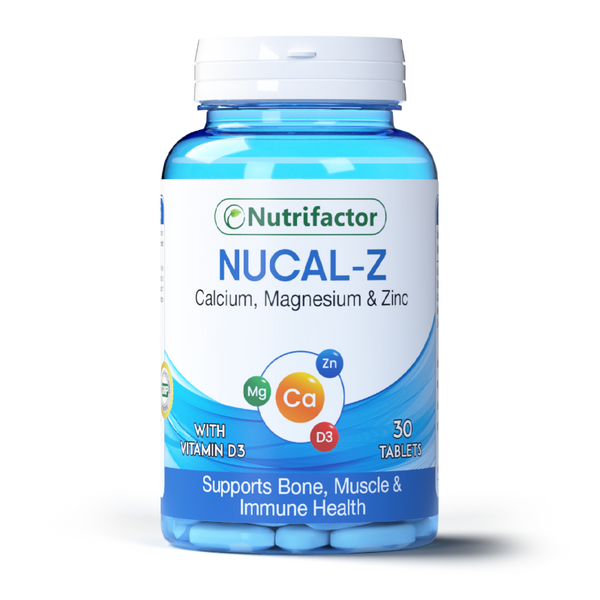 Nutrifactor | NUCAL-Z Supports Bones, Muscles, Nerves and ...